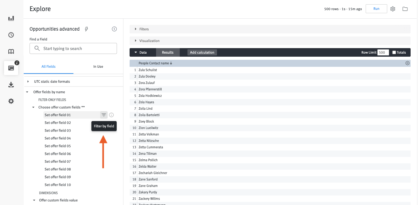 Data Explorer: Incorporating custom offer fields into custom reports ...
