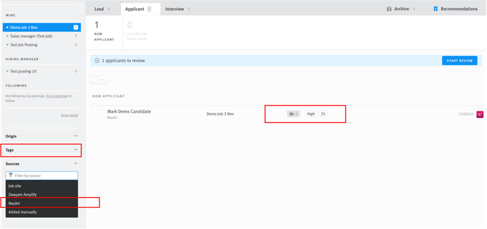 Enabling and using the Naukri Amplify integration – Lever Support