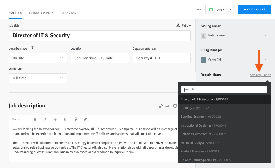Creating and managing confidential requisitions – Lever Support Creating and managing confidential requisitions – Lever Support