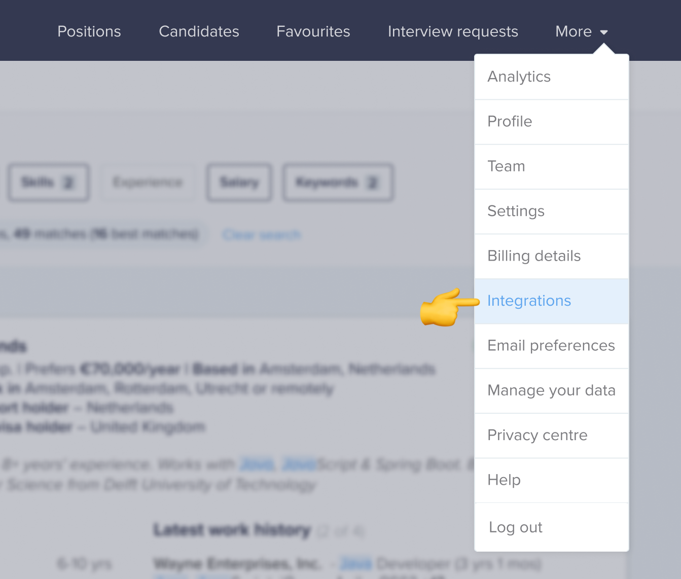 Enabling and using the OfferZen integration – Lever Help Center