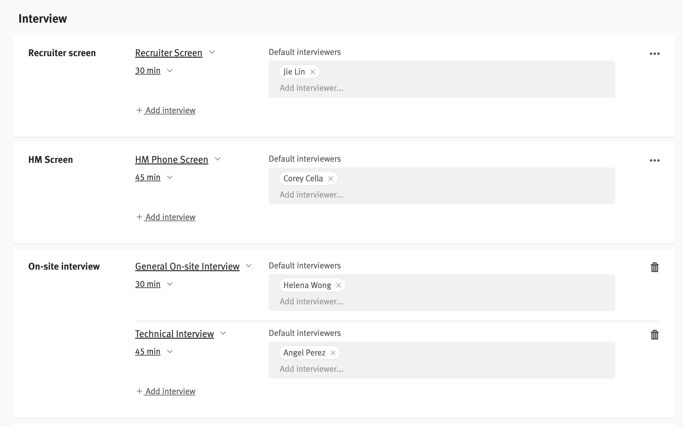 Building an interview process that scales – Lever Support