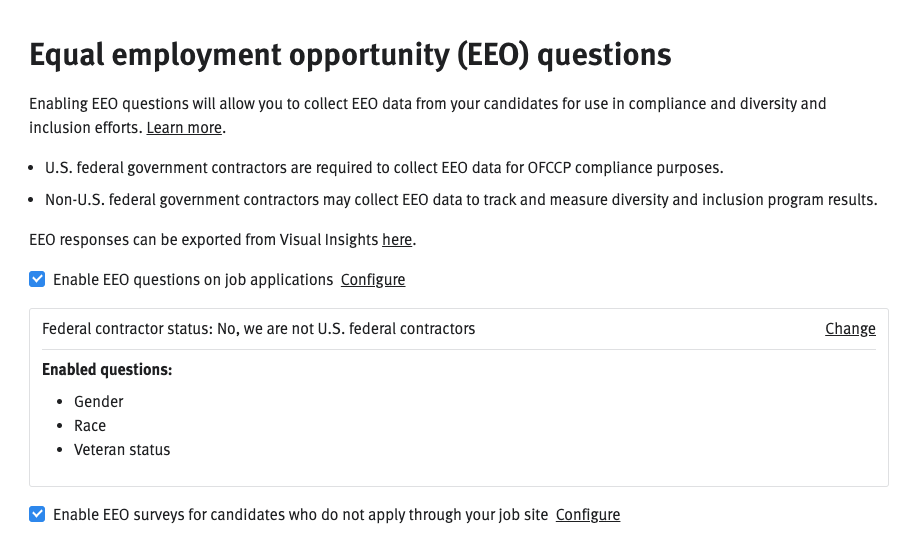 Configuring company settings – Lever Support