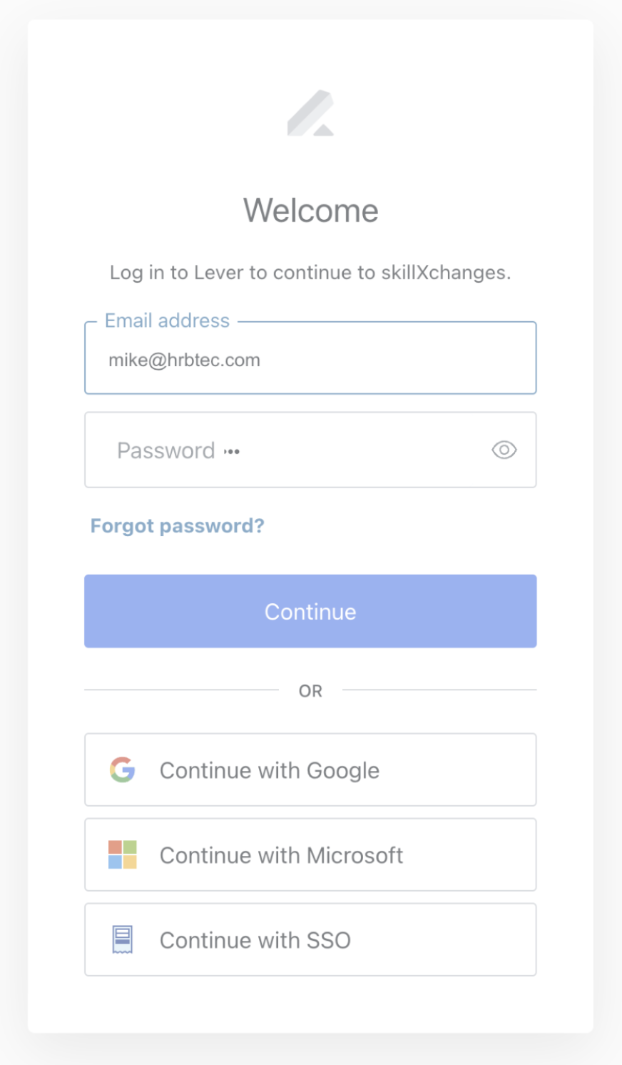 Enabling and using the skillXchange integration – Lever Support