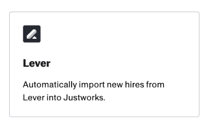 Enabling and using the Justworks integration – Lever Support