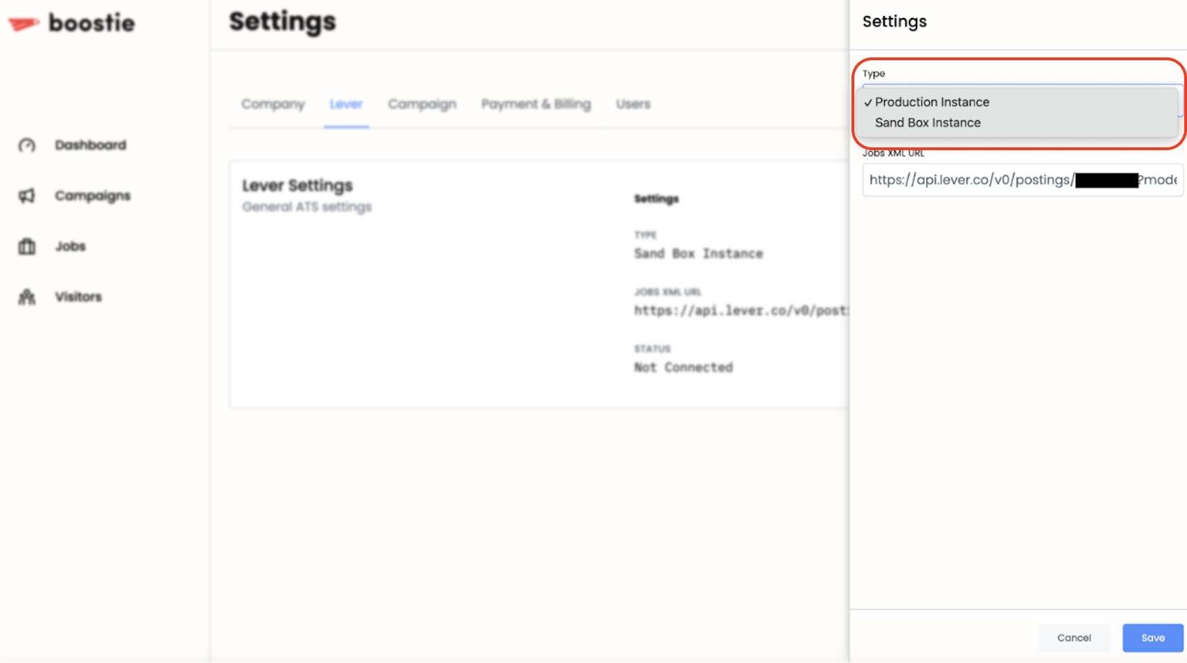 Enabling and using the Boostie integration – Lever Support