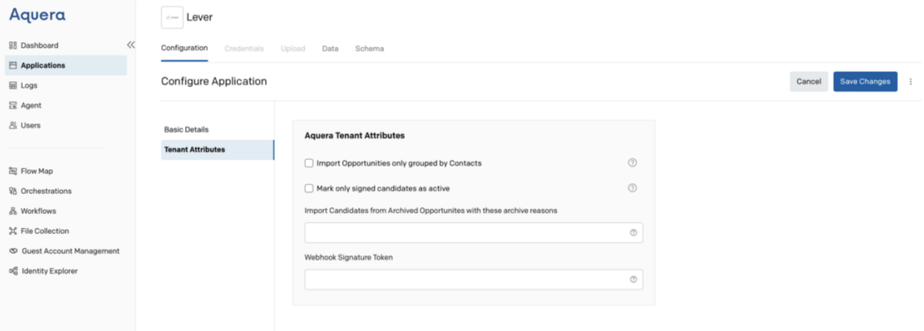 Enabling and using the Aquera integration – Lever Support
