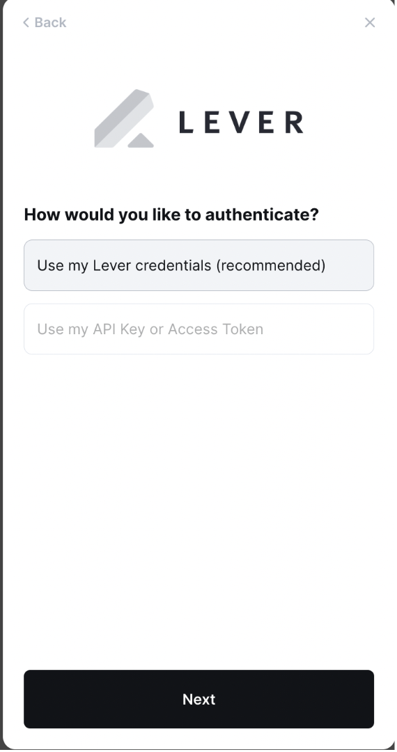 Enabling and using the Upwage integration – Lever Support