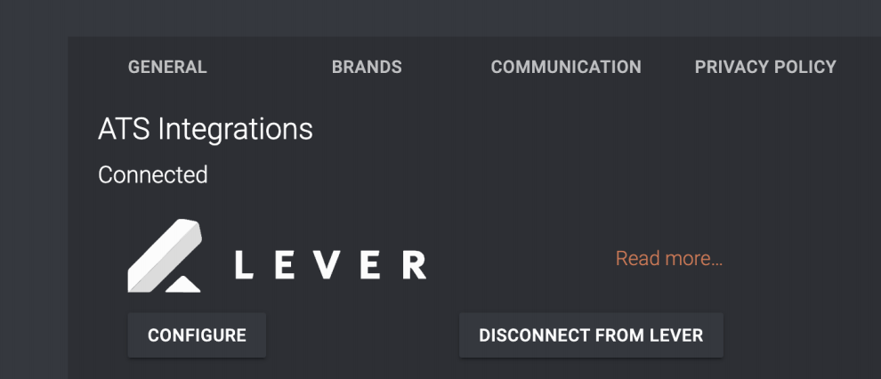 Enabling and using the Refapp integration – Lever Support