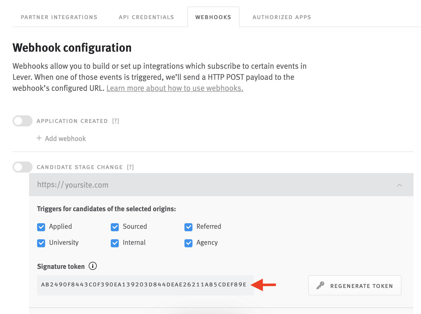 Enabling and using the Betts Connect integration – Lever Support