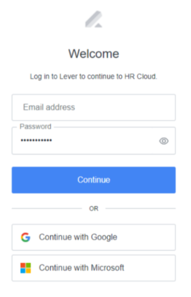 Enabling and using the HR Cloud integration – Lever Support
