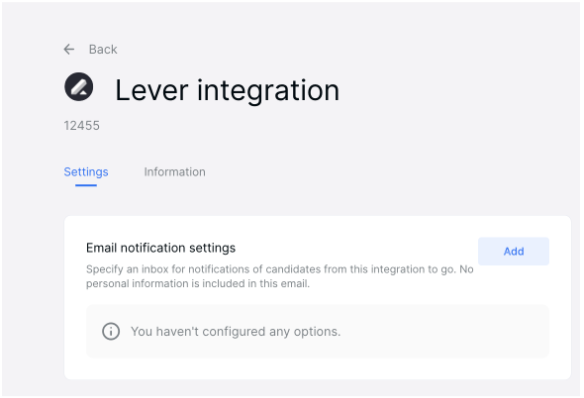 Enabling and using the Deel integration – Lever Support