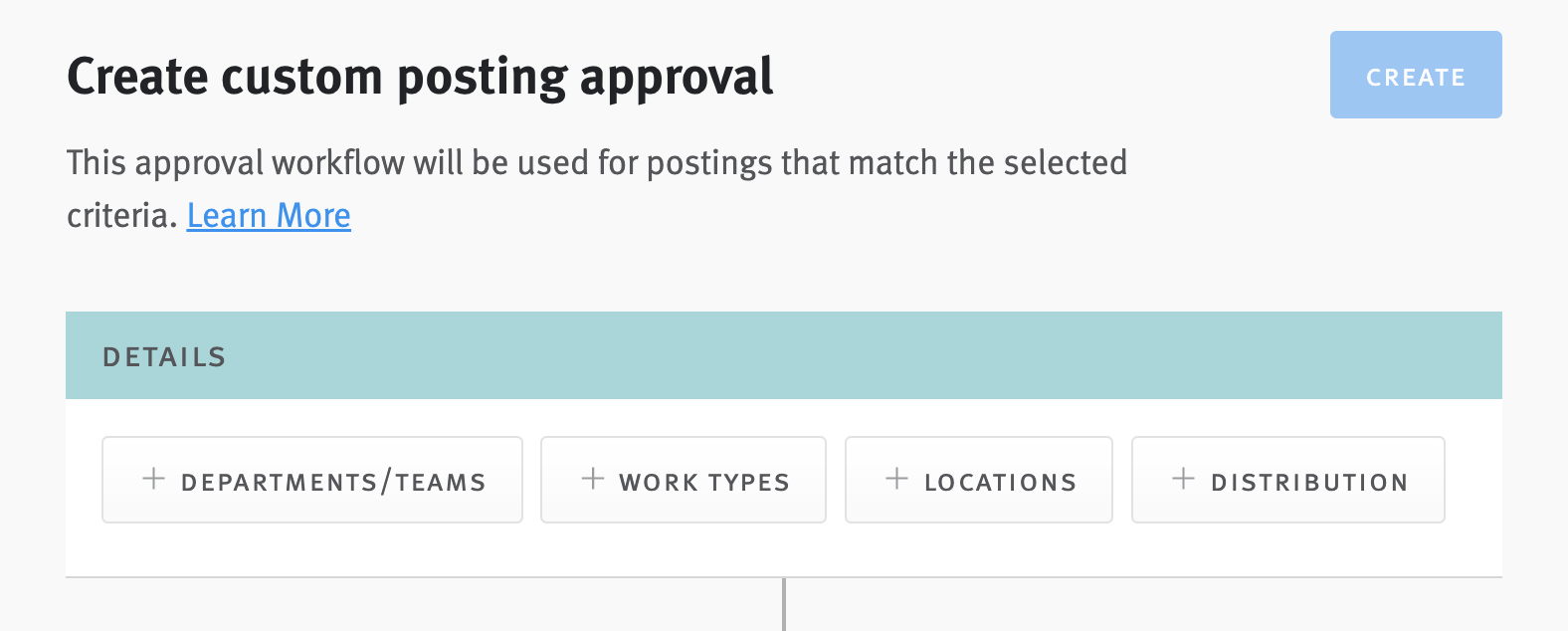 Building job posting approval workflows – Lever Support
