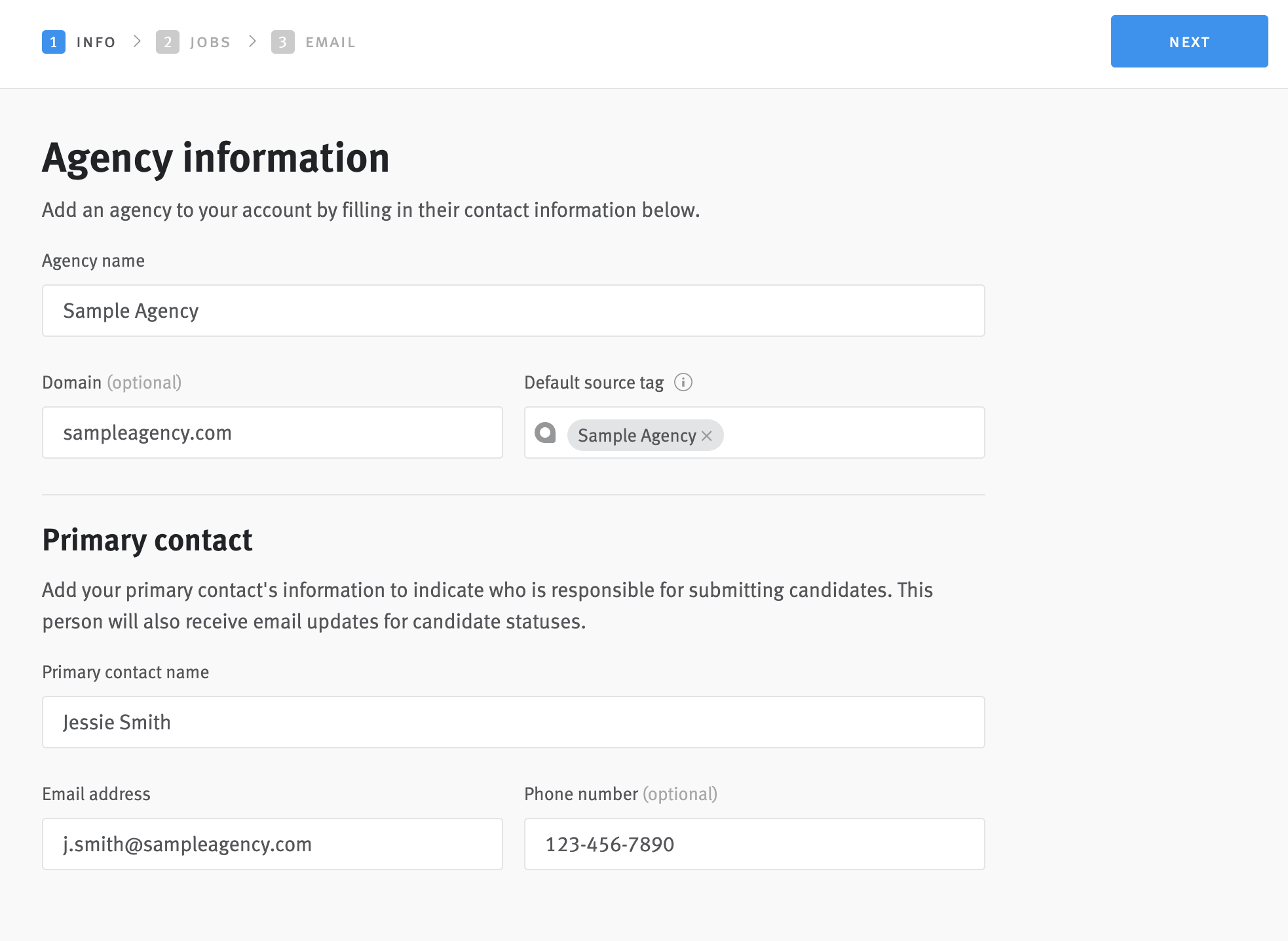 Connecting and working with agencies – Lever Support