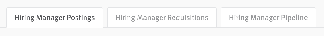 Visual Insights: Hiring Manager dashboard – Lever Support