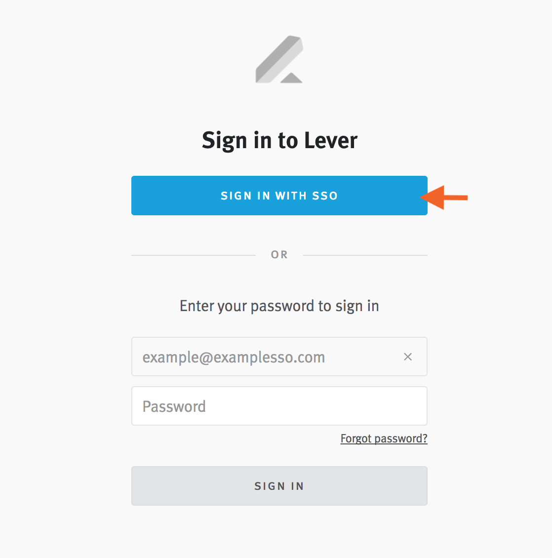Logging in to Lever – Lever Support