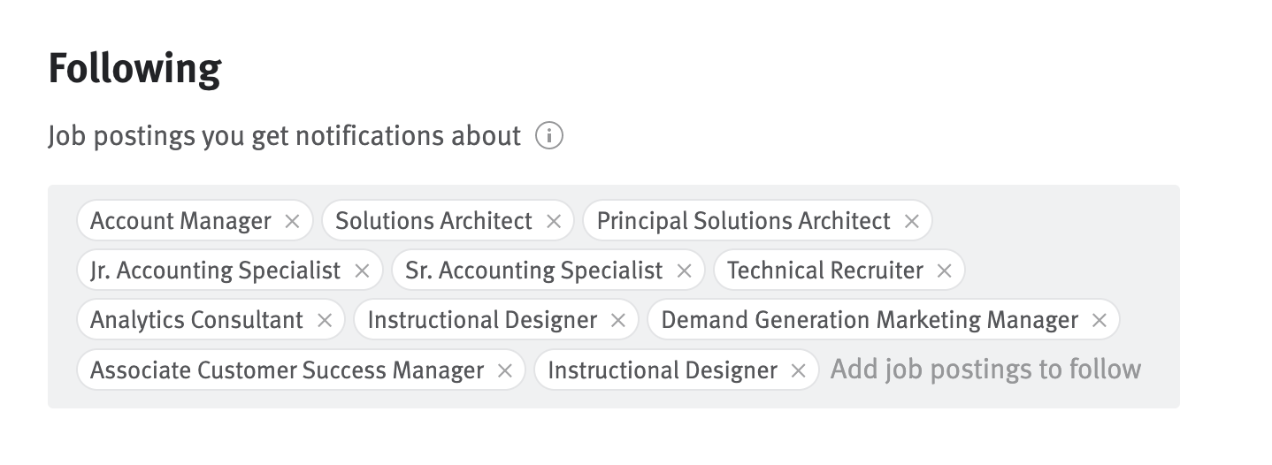 Configuring personal account settings – Lever Support