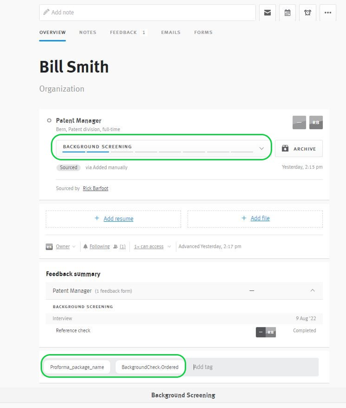 Enabling and using the Proforma integration – Lever Support