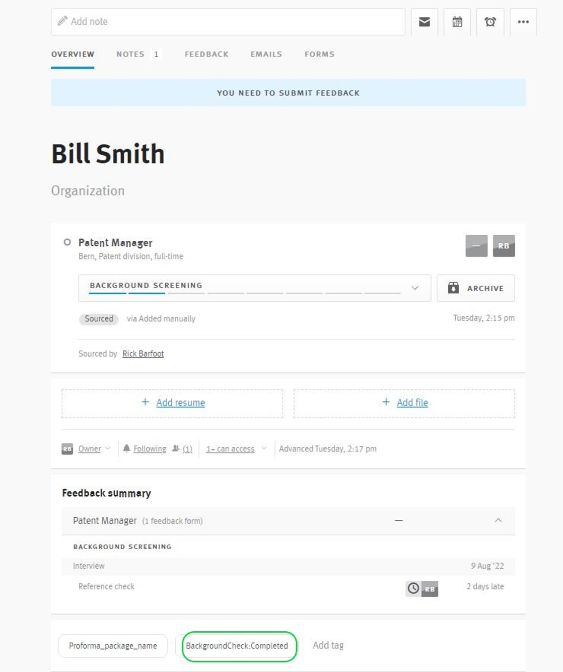 Enabling and using the Proforma integration – Lever Support