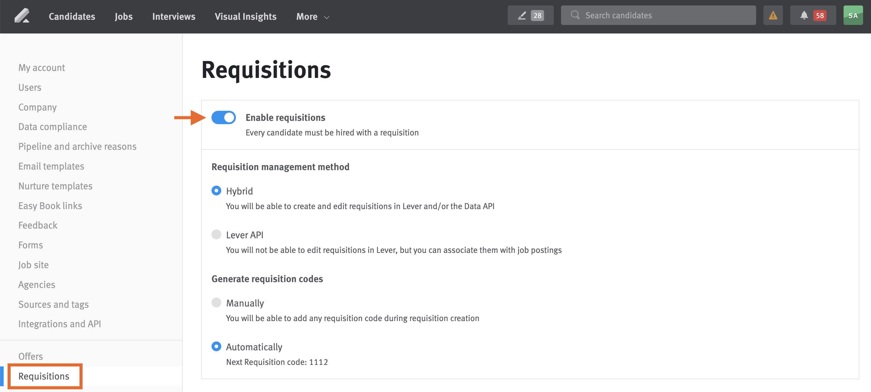 Creating and managing requisitions – Lever Support Creating and managing requisitions – Lever Support